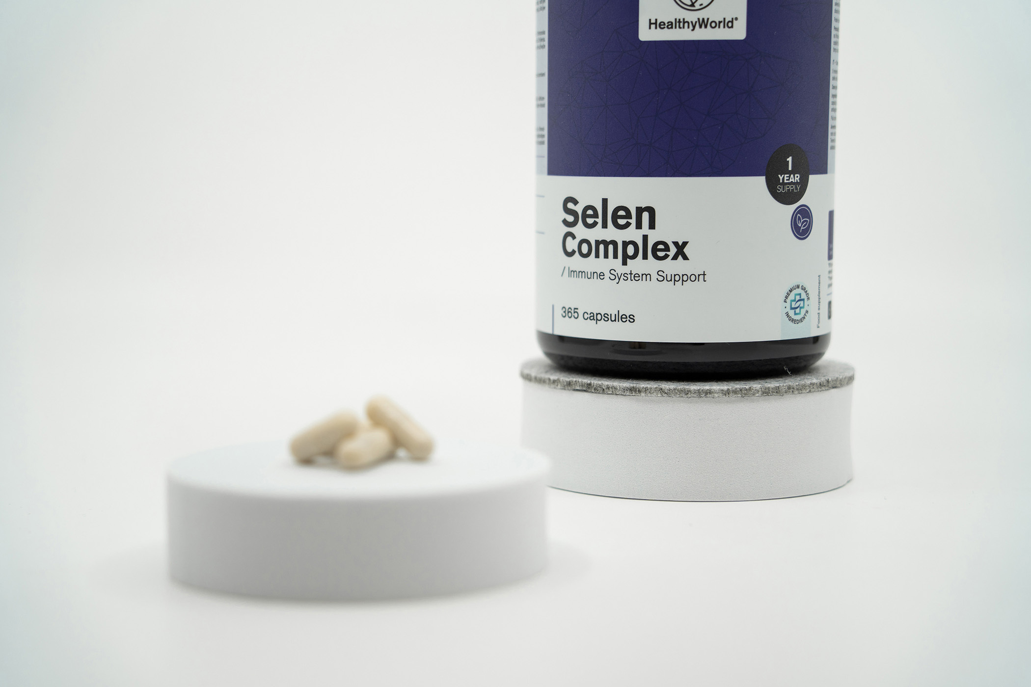 3x Selen kompleks 200 µg, skupaj 1095 kapsul - HealthyWorld.si